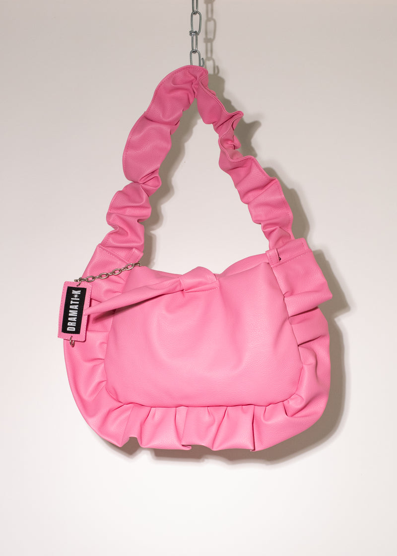 BOLSO RUFFLE ROSA | THE MEXA SOCIETY